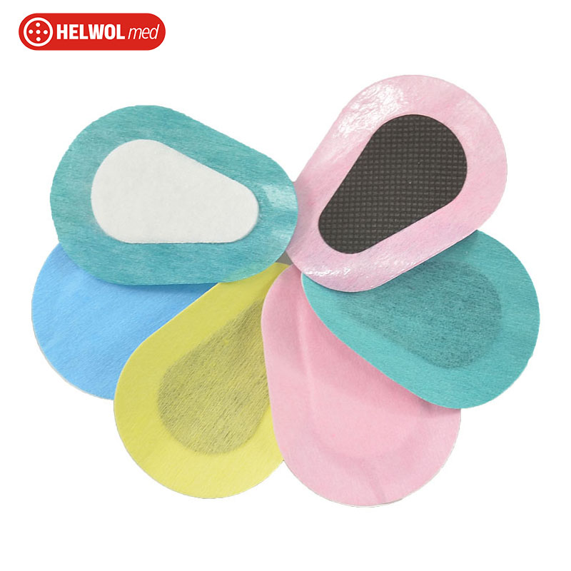 Surgical Adhesive Cotton Eye Plaster - Buy Product on Ningbo Helwol Medical